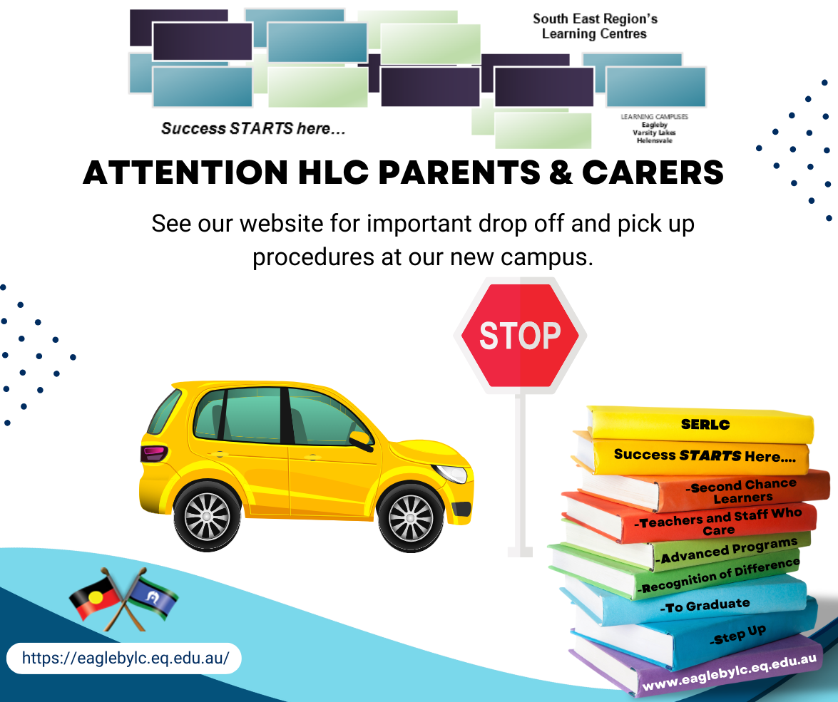 HLC drop off and pick up procedures